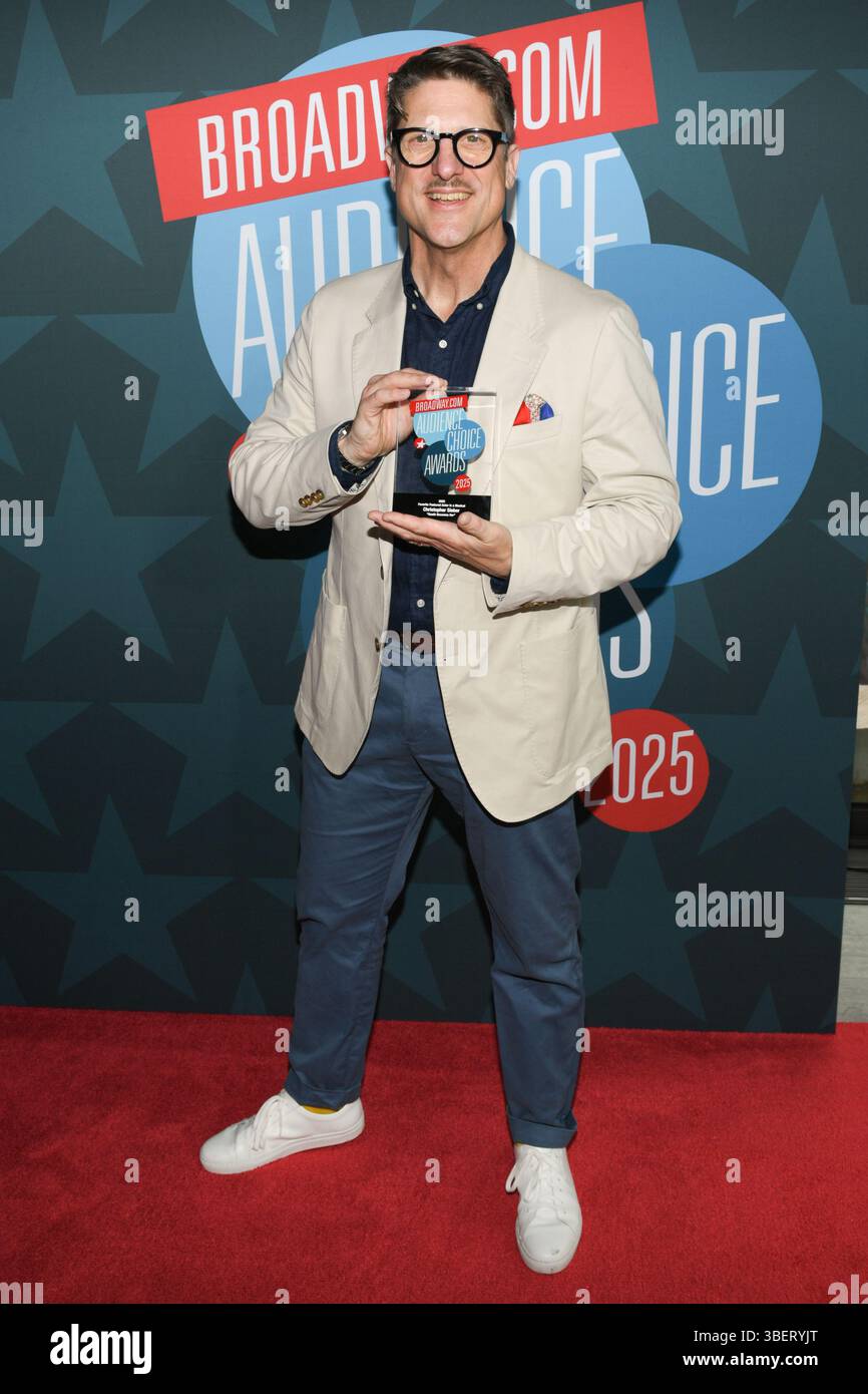 New York, USA. 29th May, 2025. Christopher Sieber attends the 25th ...