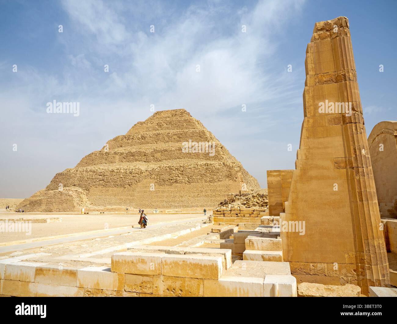 Djoser Step Pyramid Stock Photo - Alamy