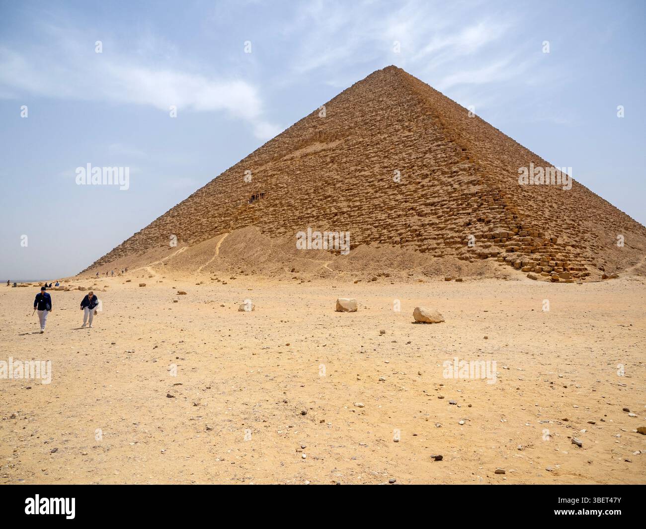 The Red Pyramid at Dahshur Stock Photo - Alamy