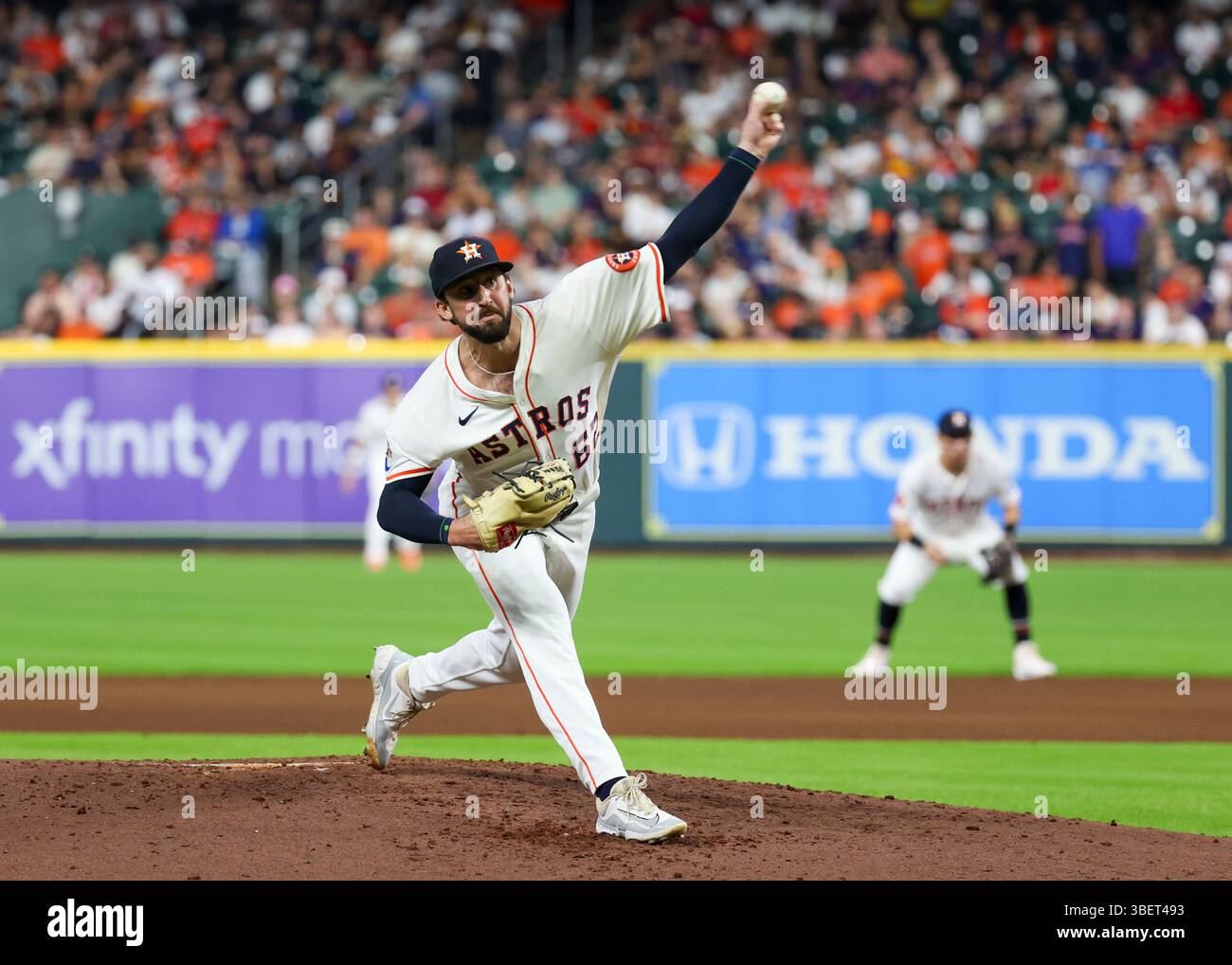 HOUSTON, TX - MAY 29: Houston Astros relief pitcher Bennett Sousa (62 ...