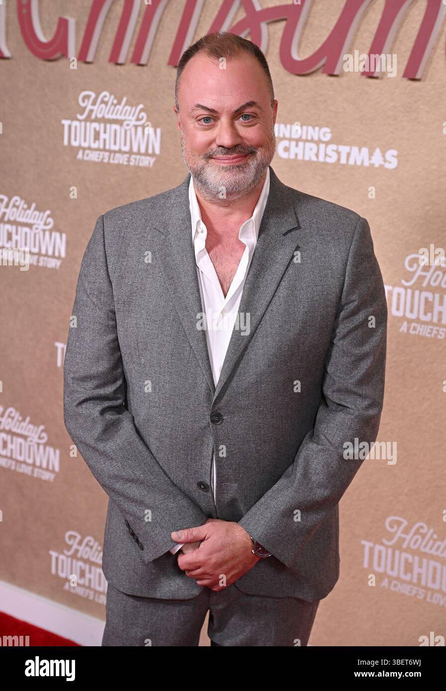 David Stefanou arriving to Hallmark Media's Emmys FYChristmas Event ...