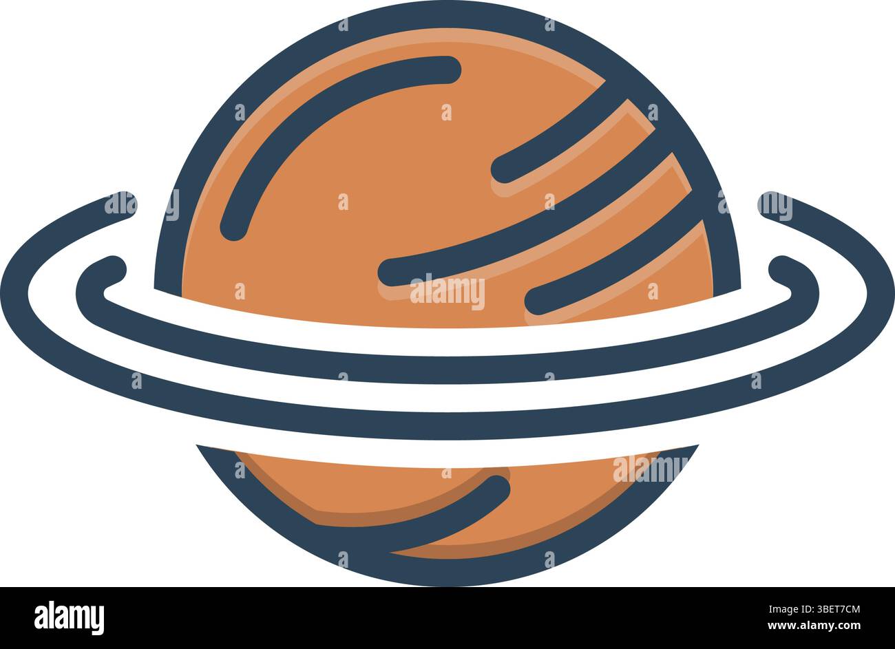 Planet icon astronomical body hi-res stock photography and images - Alamy
