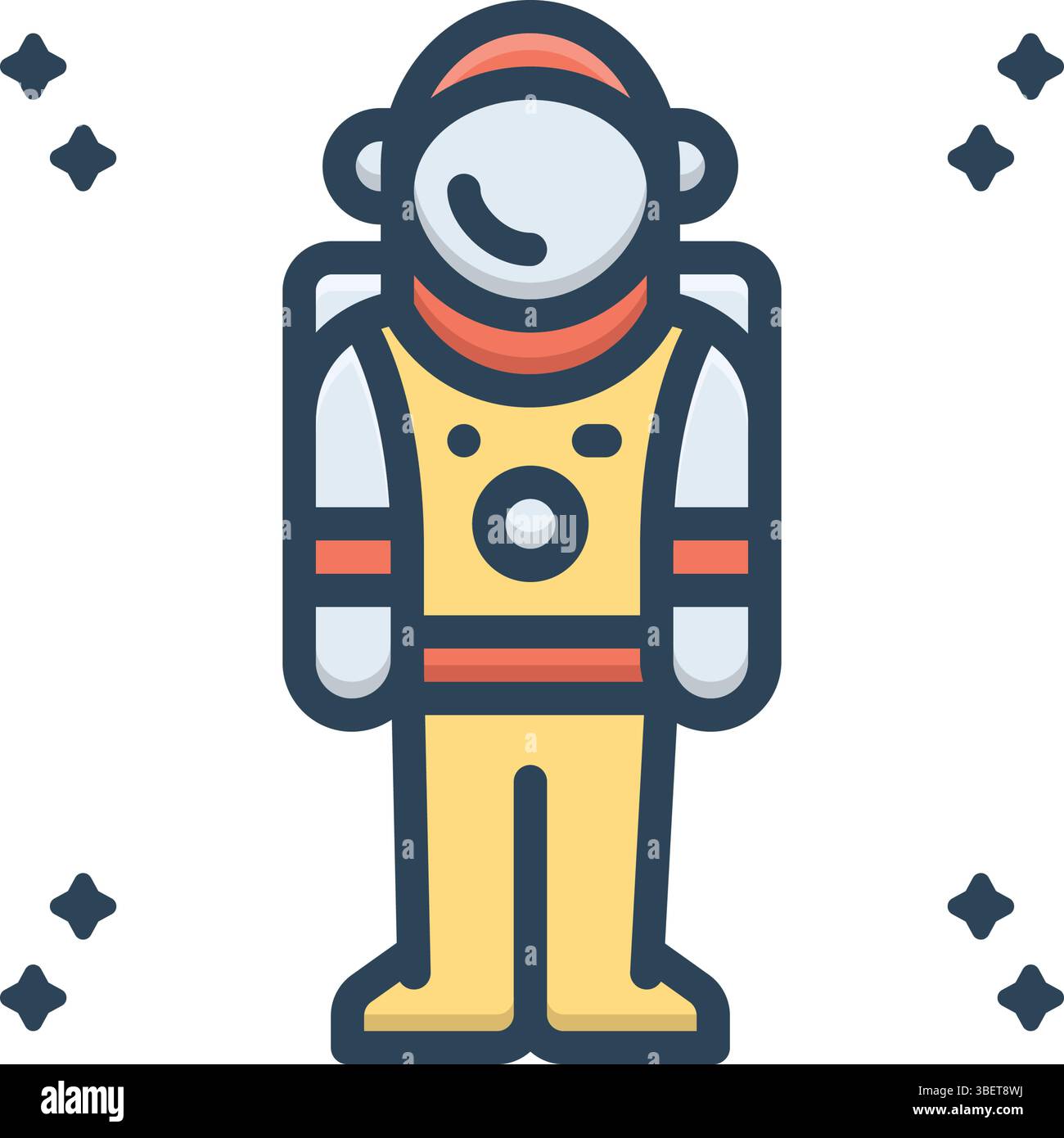 Astronaut man Cut Out Stock Images & Pictures - Alamy
