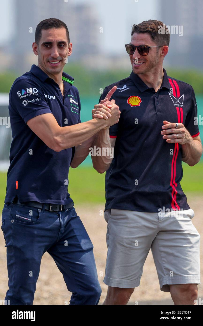 Shanghai, Chine. 30th May, 2025. MORTARA Edoardo (swi), Mahindra Racing ...