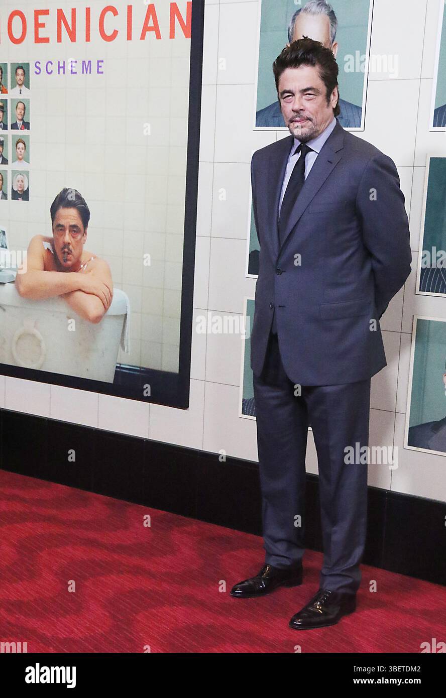 New York, NY May 28, 2025:Benicio del Toro attend Focus Features ...