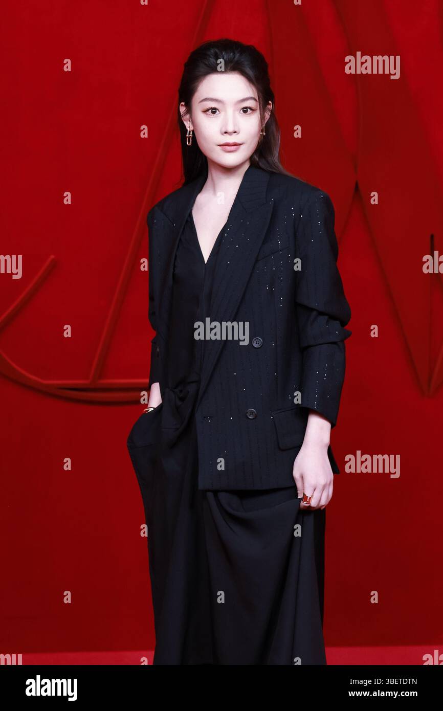 Chinese Yue opera actress-singer Chen Lijun attends an activity in ...