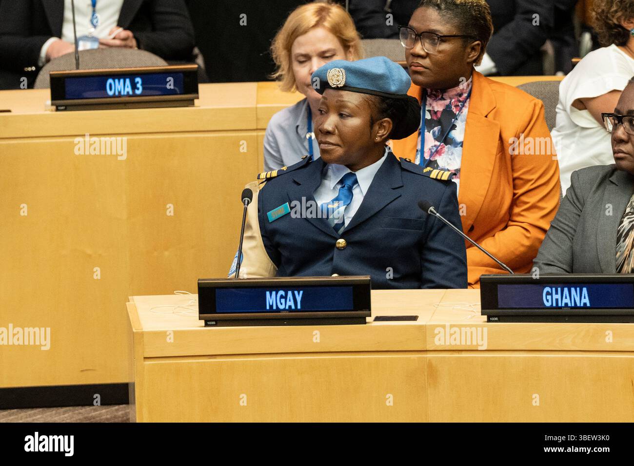 New York, USA. 29th May, 2025. Sharon Mwinsote Syme of Ghana recipient ...