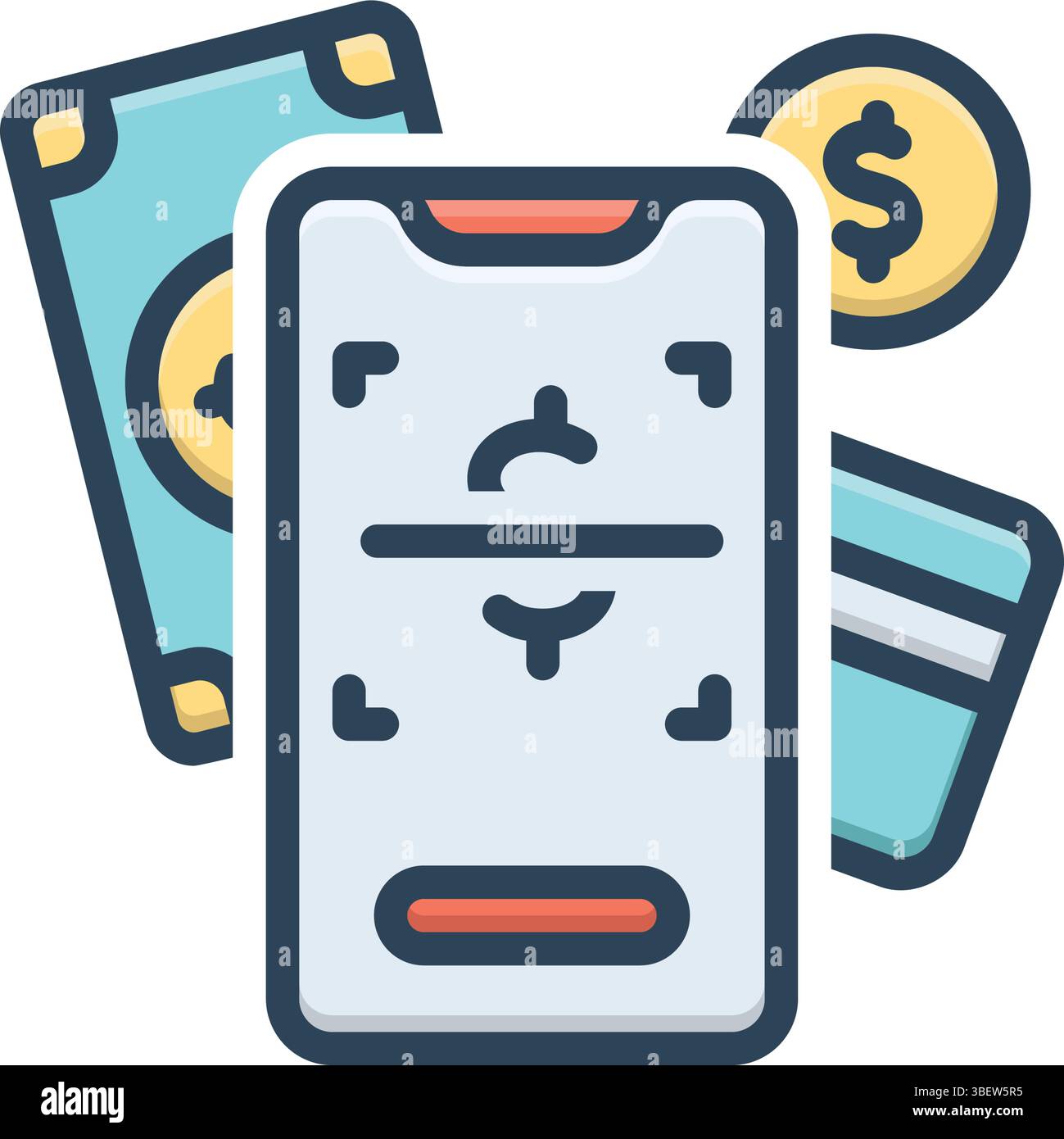 Cash option Stock Vector Images - Alamy