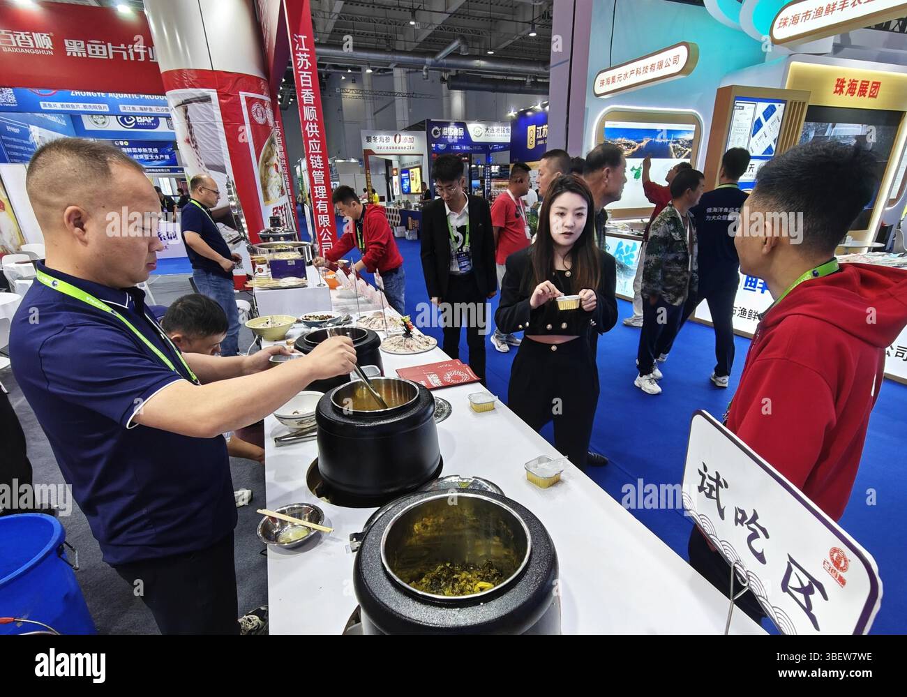 The 2025 Asia-Pacific Seafood Expo opens in Dalian City, northeast ...