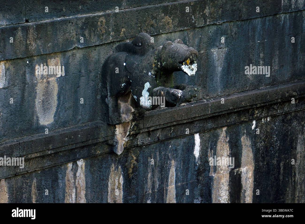 Partial view of the Bara Motachi Vihir is a stepwell in Limb village ...