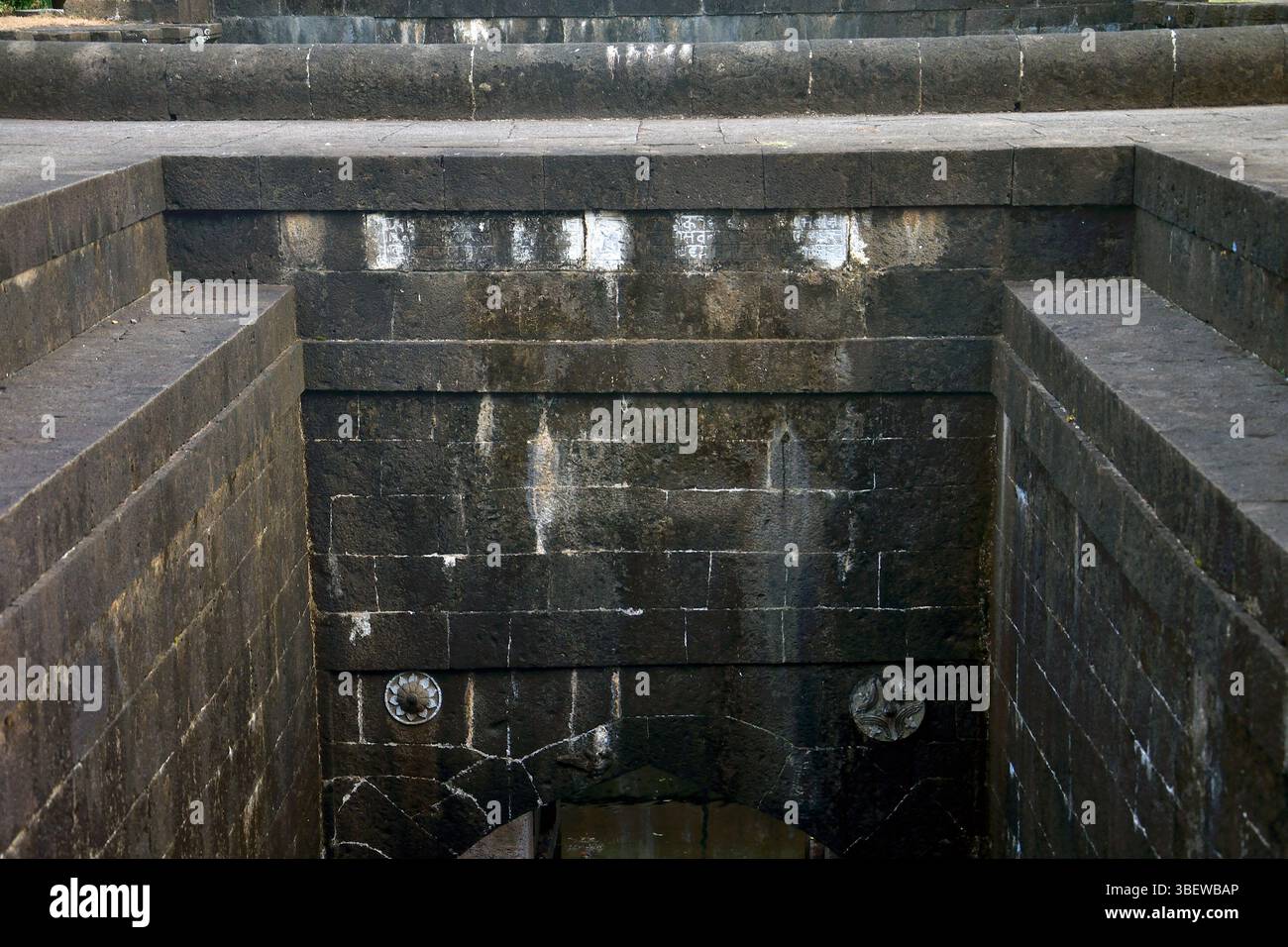 Partial view of the Bara Motachi Vihir is a stepwell in Limb village ...