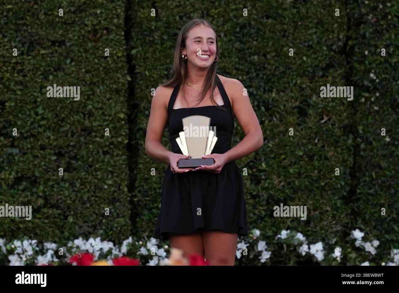 Flag Football player Shea Gonzalez poses with the Female Athlete of the ...