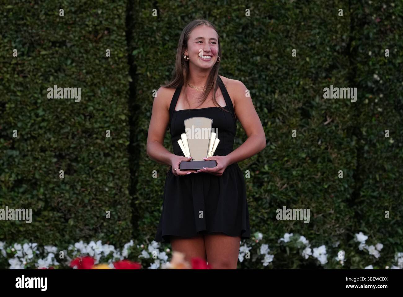 Flag Football player Shea Gonzalez poses with the Female Athlete of the ...