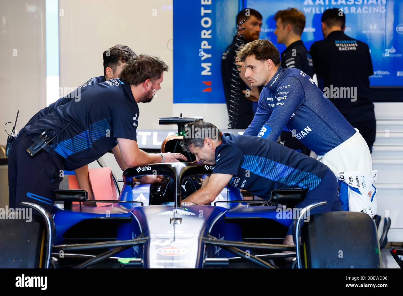 MARTINS Victor (fra), Williams Racing Academy Driver, portrait during ...