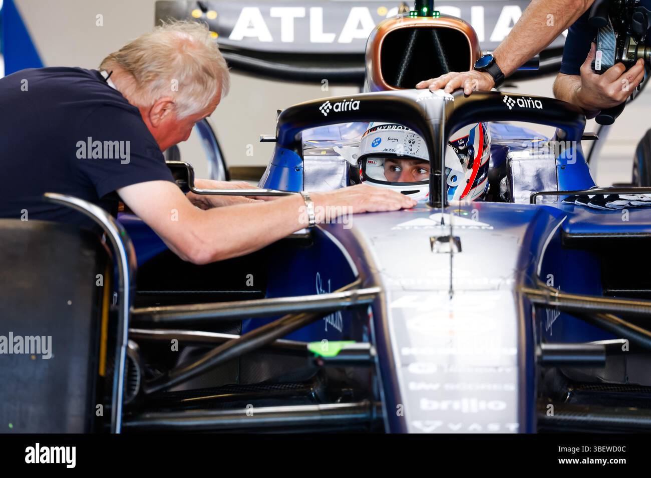 MARTINS Victor (fra), Williams Racing Academy Driver, portrait during ...