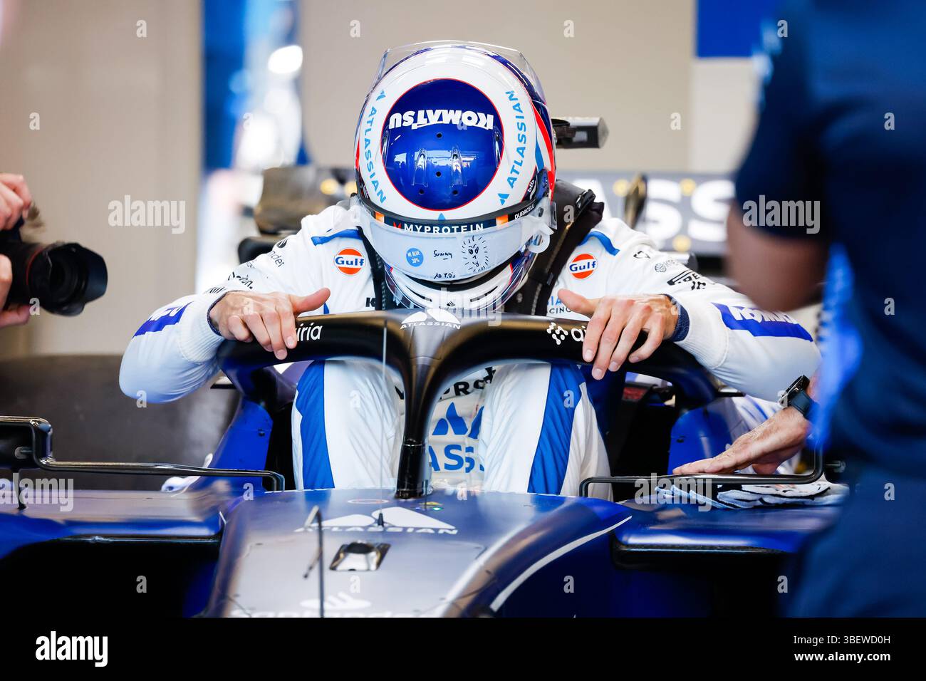 MARTINS Victor (fra), Williams Racing Academy Driver, portrait during ...