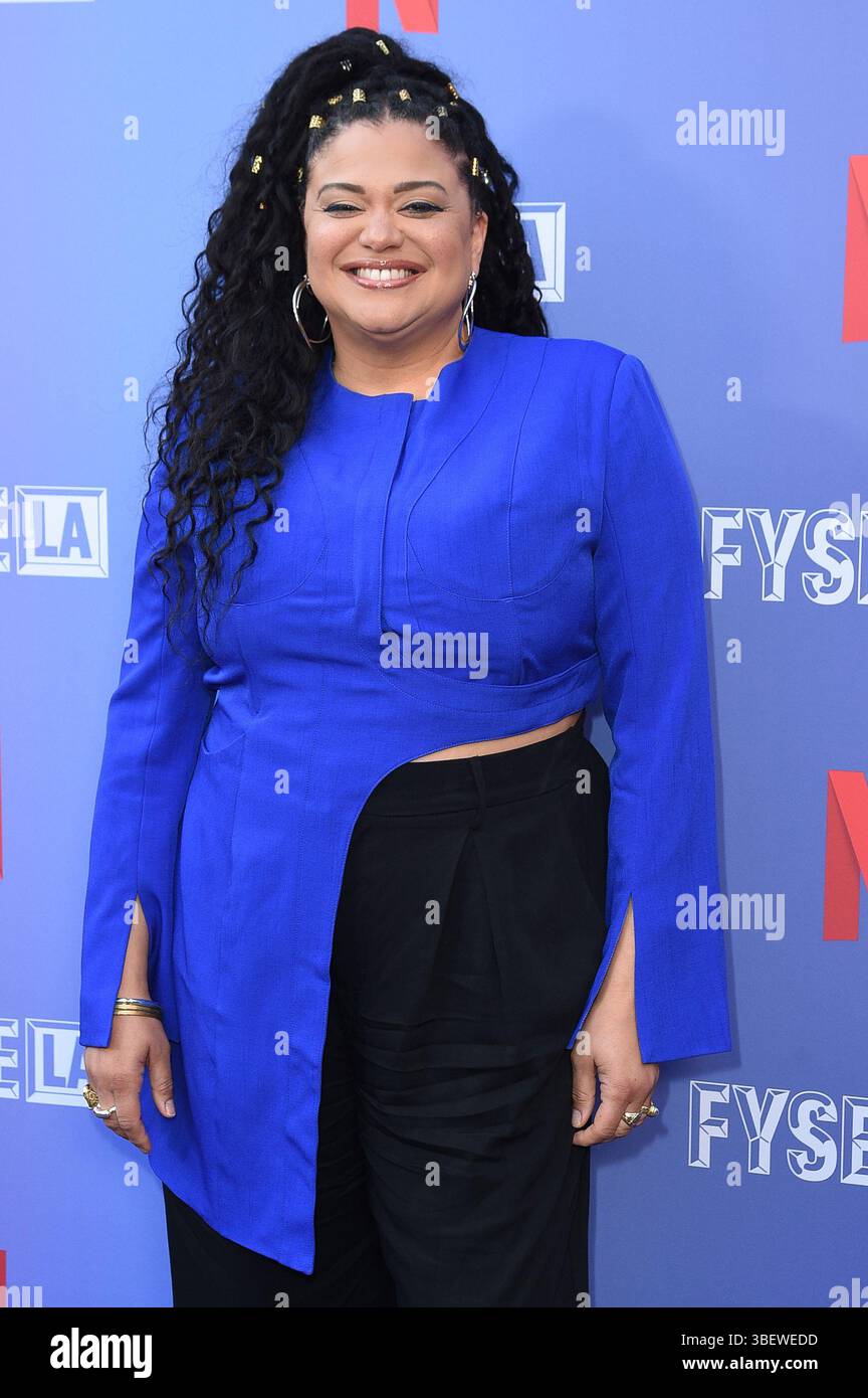 Michelle Buteau arrives at the FYSEE LA Comedy Night on Thursday, May ...
