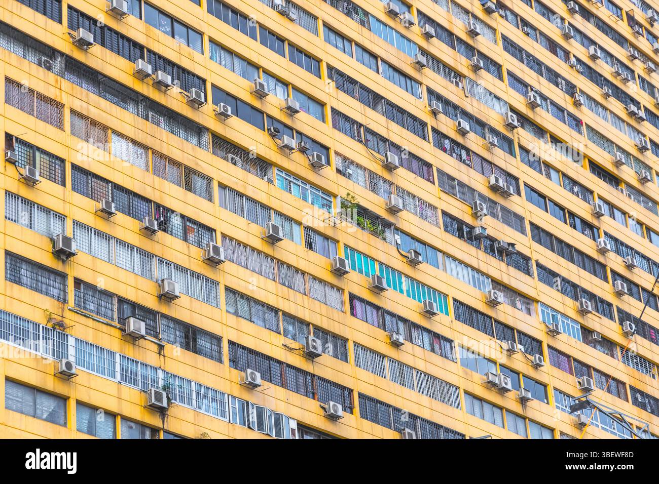 Facade of the People's Park Complex, a high-rise commercial and ...