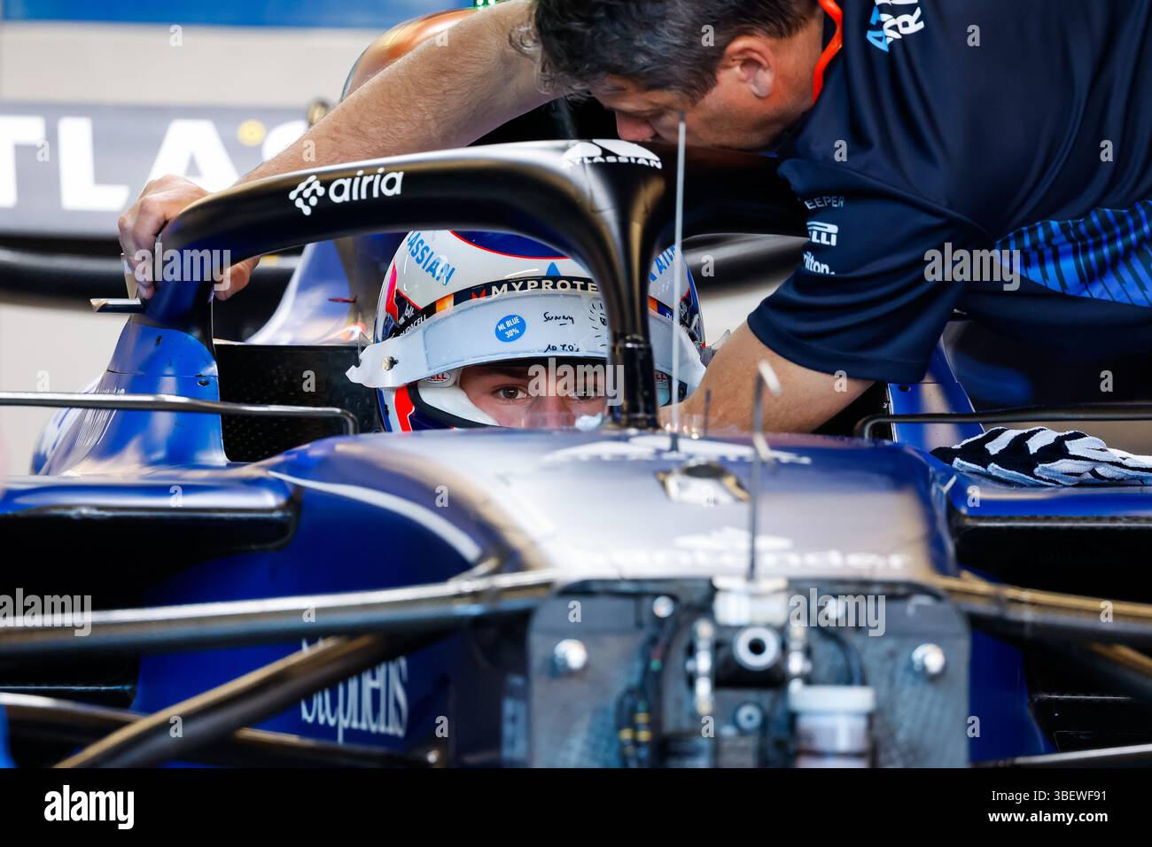 MARTINS Victor (fra), Williams Racing Academy Driver, portrait during ...