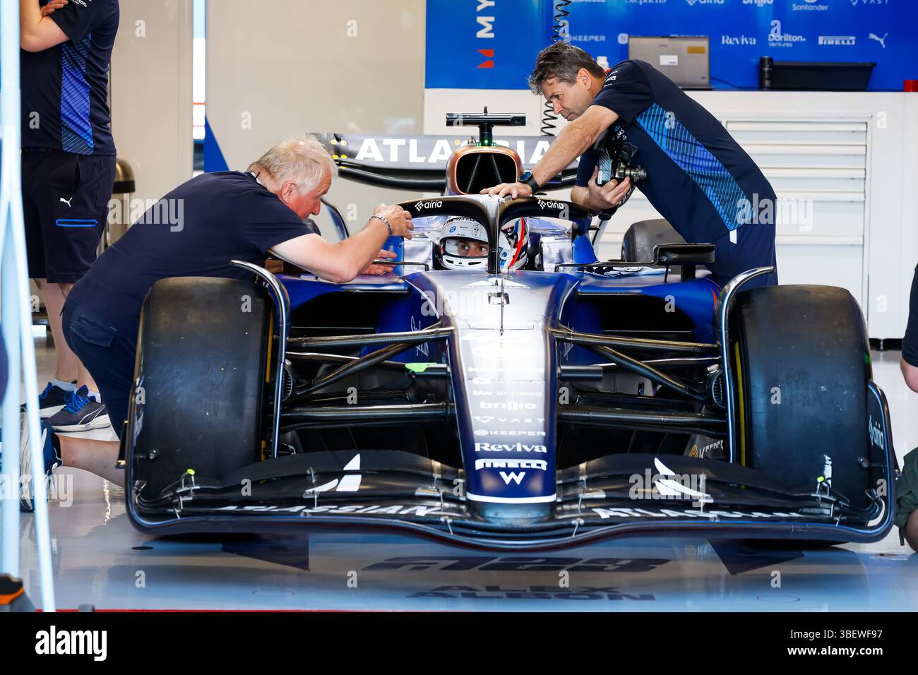MARTINS Victor (fra), Williams Racing Academy Driver, portrait during ...