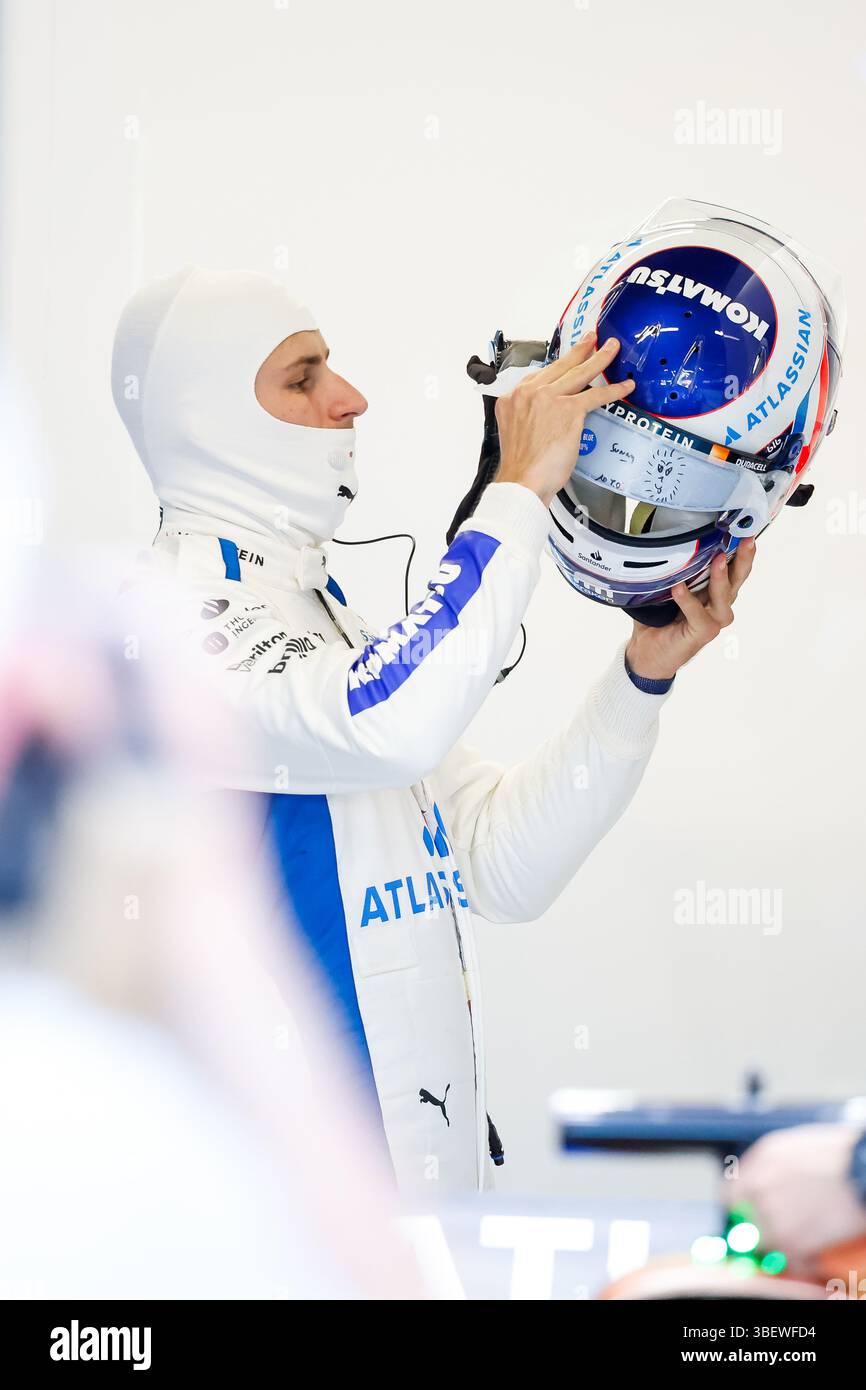 MARTINS Victor (fra), Williams Racing Academy Driver, portrait during ...