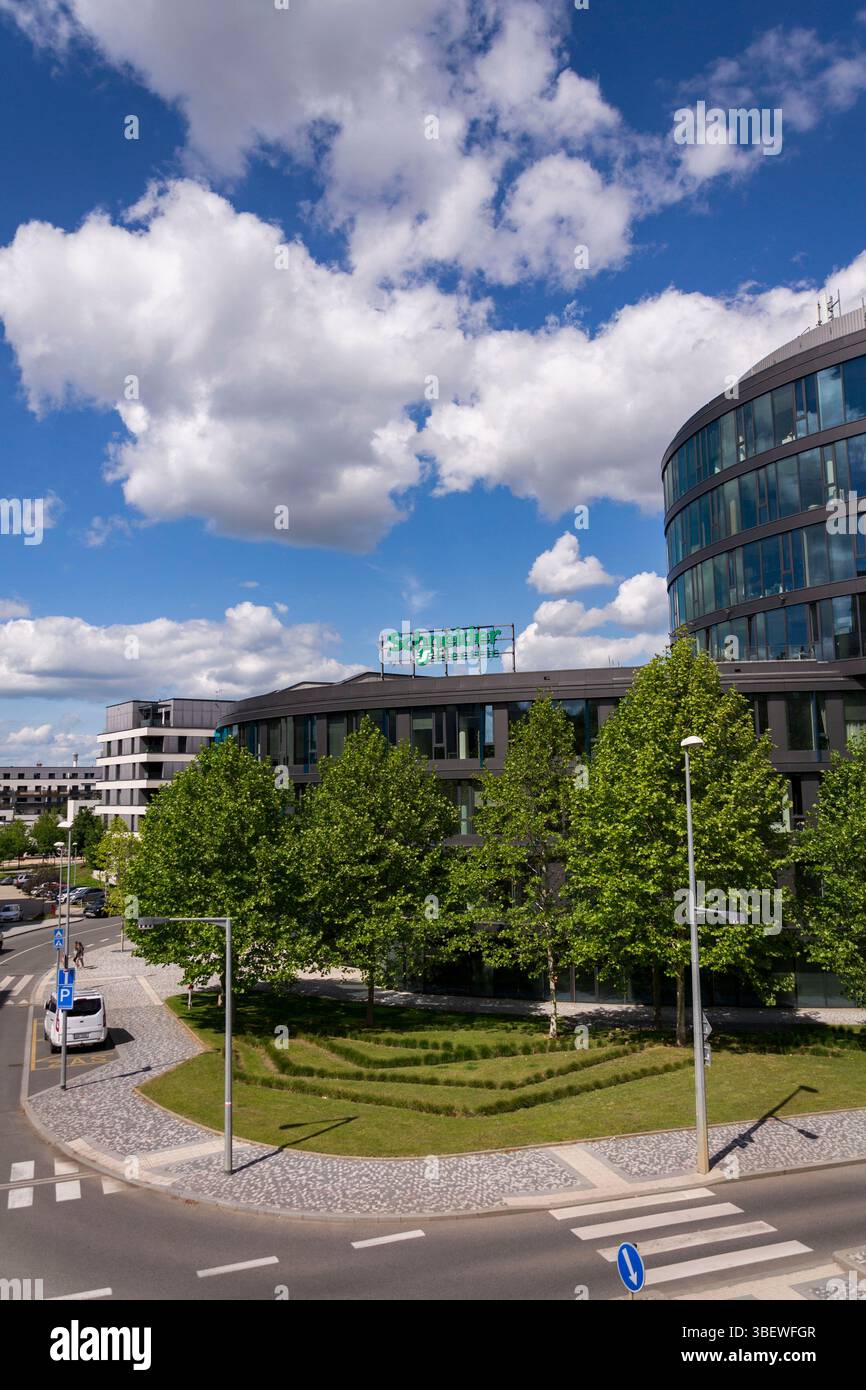 Schneider Electric automation and energy management company logo on ...