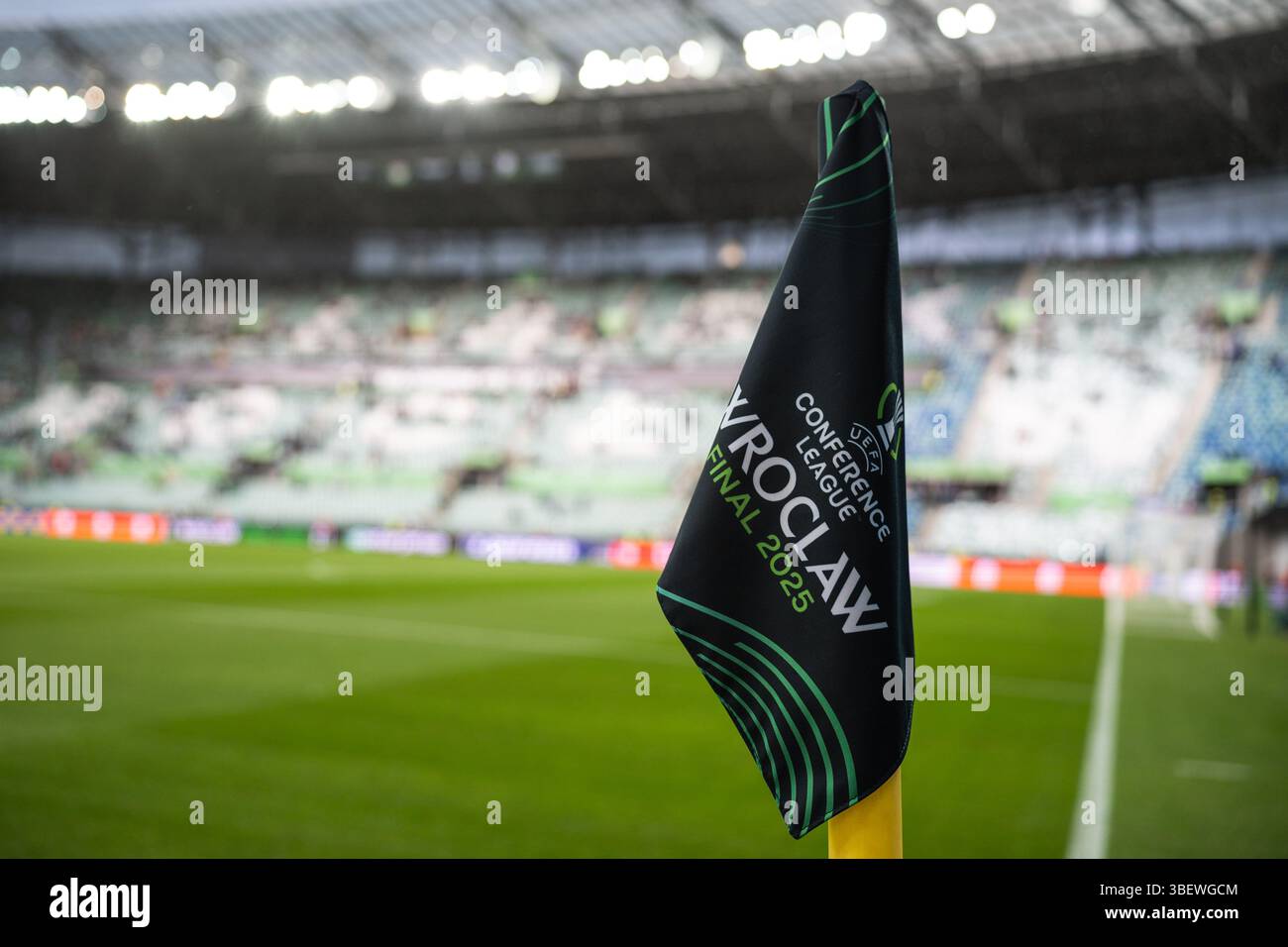 WROCLAW, POLAND - MAY 28, 2025: UEFA Conference League Final Football ...