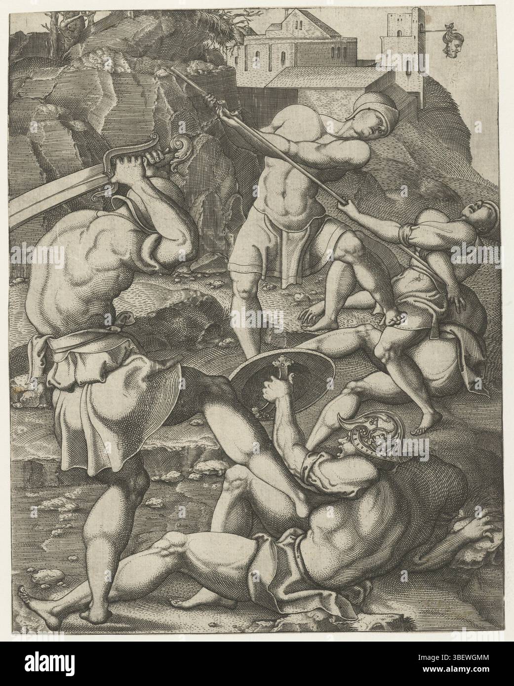 Claesz., Allaert, Nederlanden, Monogrammist AC (16th century), Fight ...
