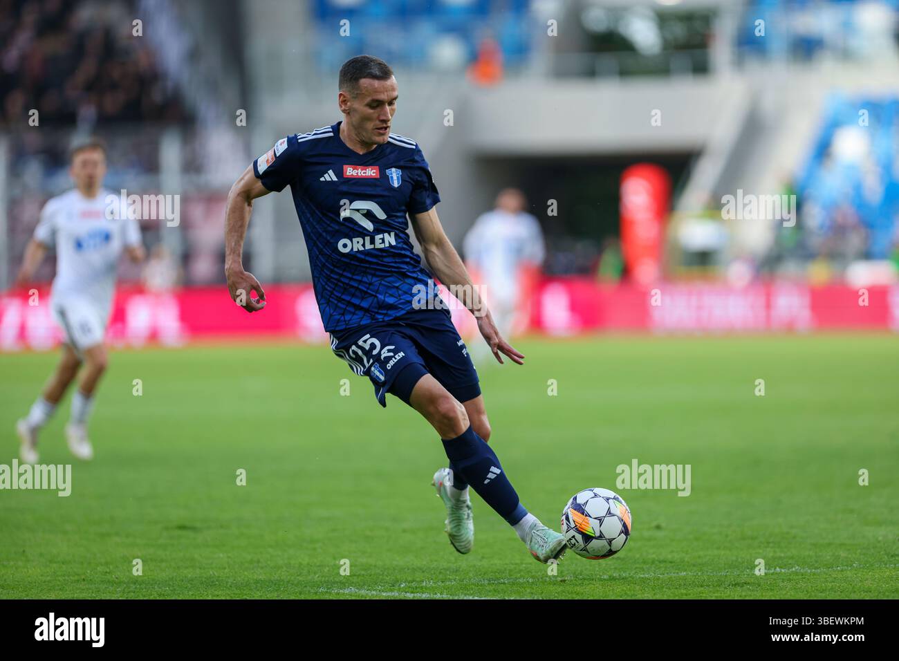 Plock, Poland. 29 May, 2025 Nemanja Mijuskovic during Wisla Plock vs ...