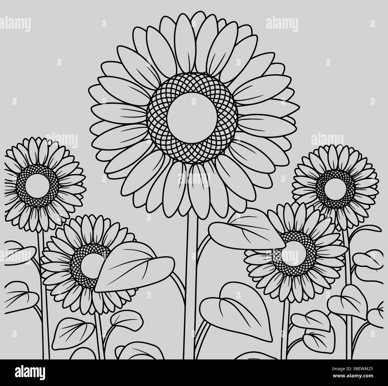 Intricate beauty of plant Stock Vector Images - Alamy