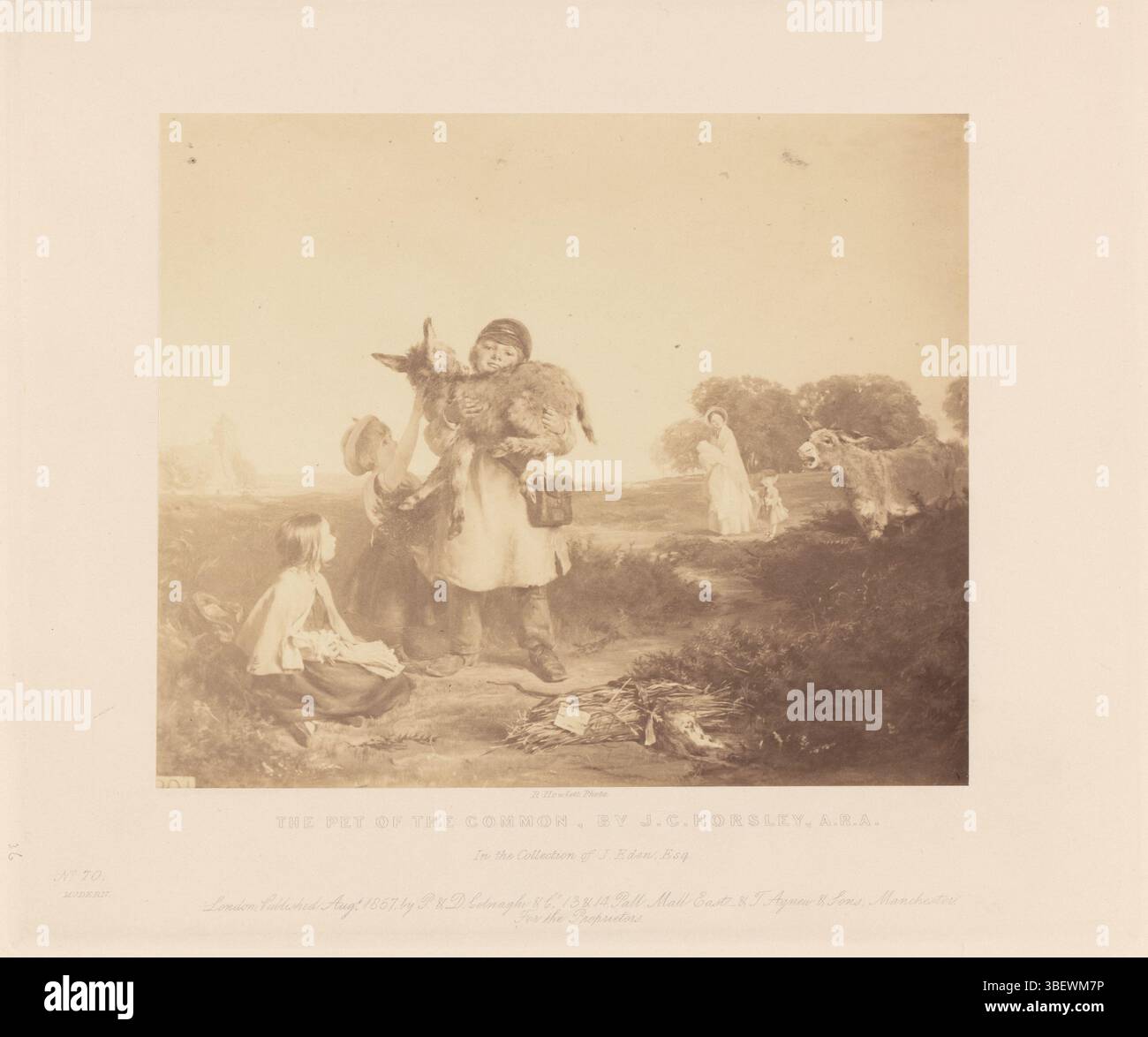 Horsley, John Callcott, Montecchi, Mattia, Caldesi, Leonida, The Pet of ...