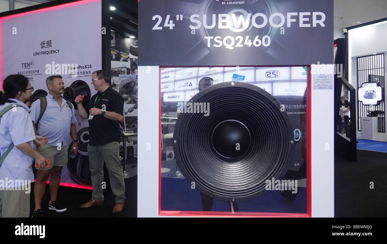 The 23rd Prolight + Sound Guangzhou Exhibiiton is held in Guangzhou ...