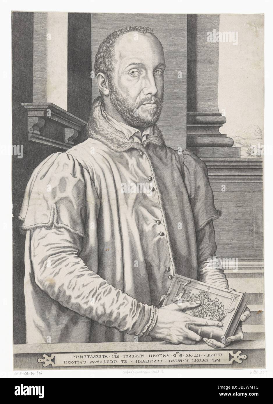 Southern Netherlands, Suavius, Lambertus, Portrait of Antoine Perrenot ...