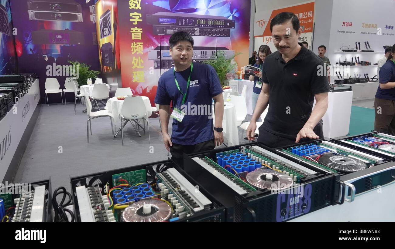 The 23rd Prolight + Sound Guangzhou Exhibiiton is held in Guangzhou ...