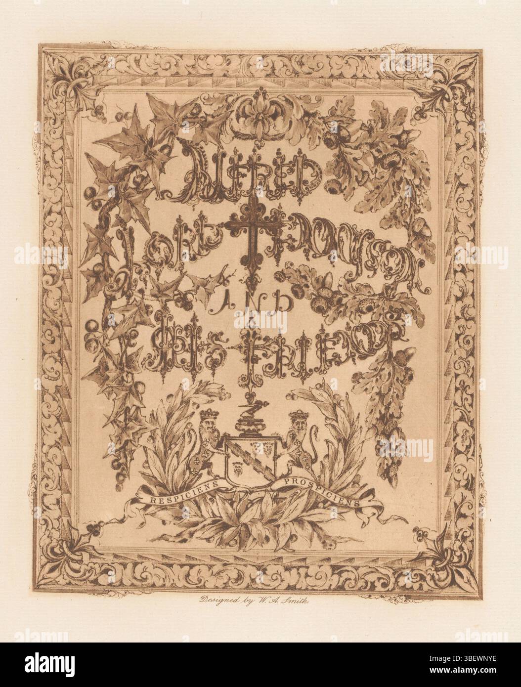 Smith, W.A., Cameron, Henry Herschel Hay, Reproduction of a design of a ...