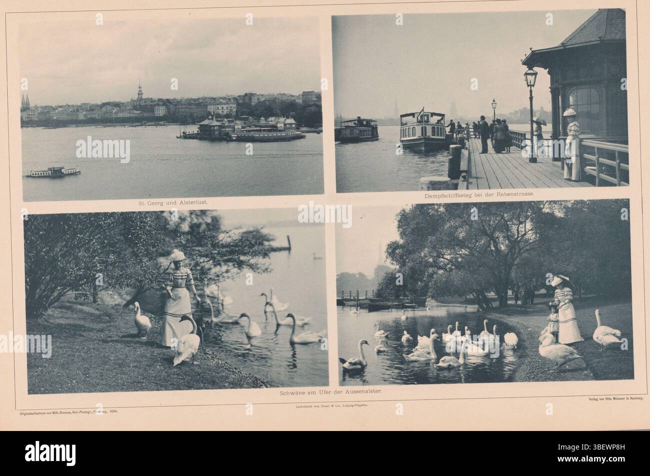 Dampfschiffssteg bei der rabenstrasse hi-res stock photography and ...