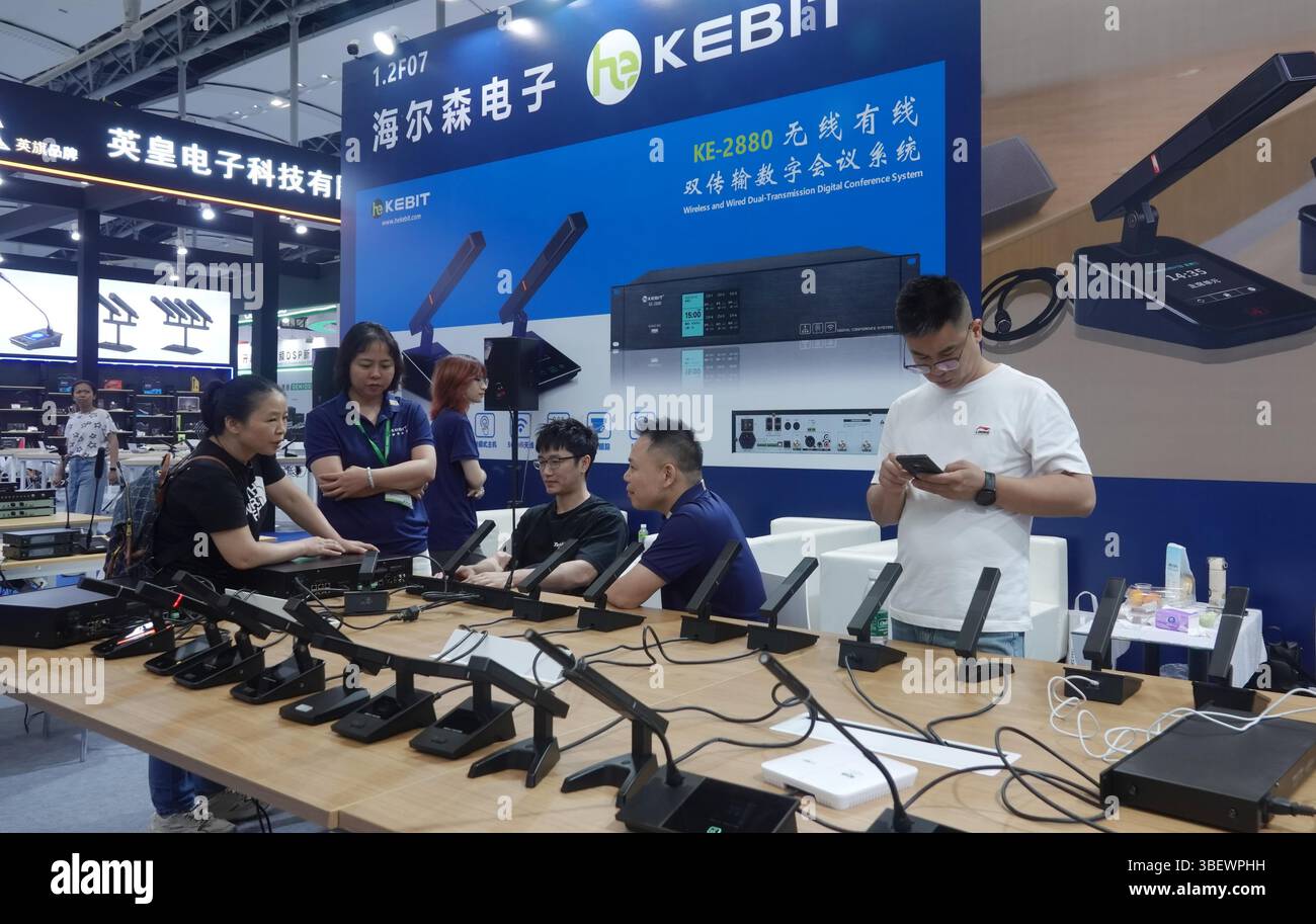 The 23rd Prolight + Sound Guangzhou Exhibiiton is held in Guangzhou ...