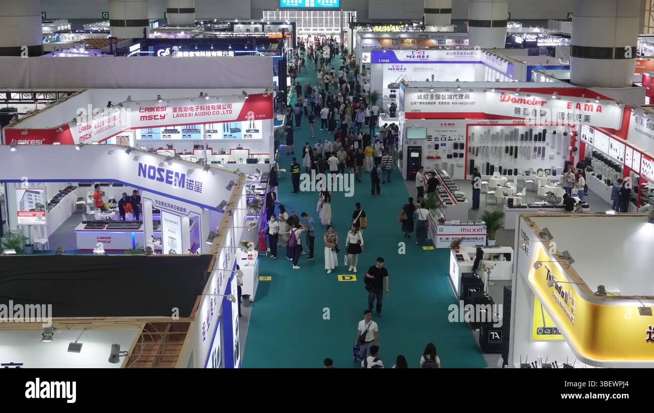 The 23rd Prolight + Sound Guangzhou Exhibiiton is held in Guangzhou ...