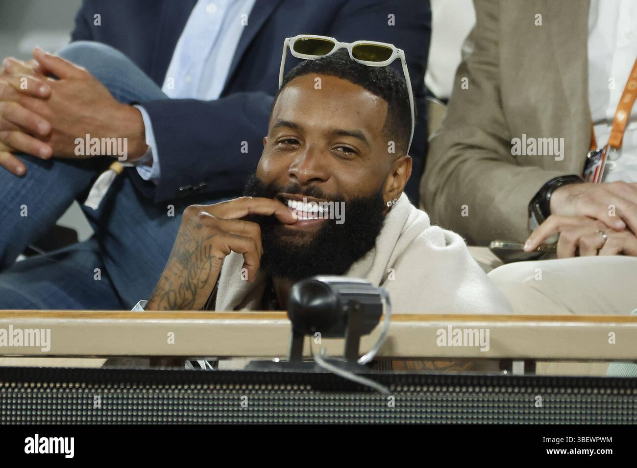 Odell Beckham Jr. attends day 5 of Roland-Garros 2025, French Open ...