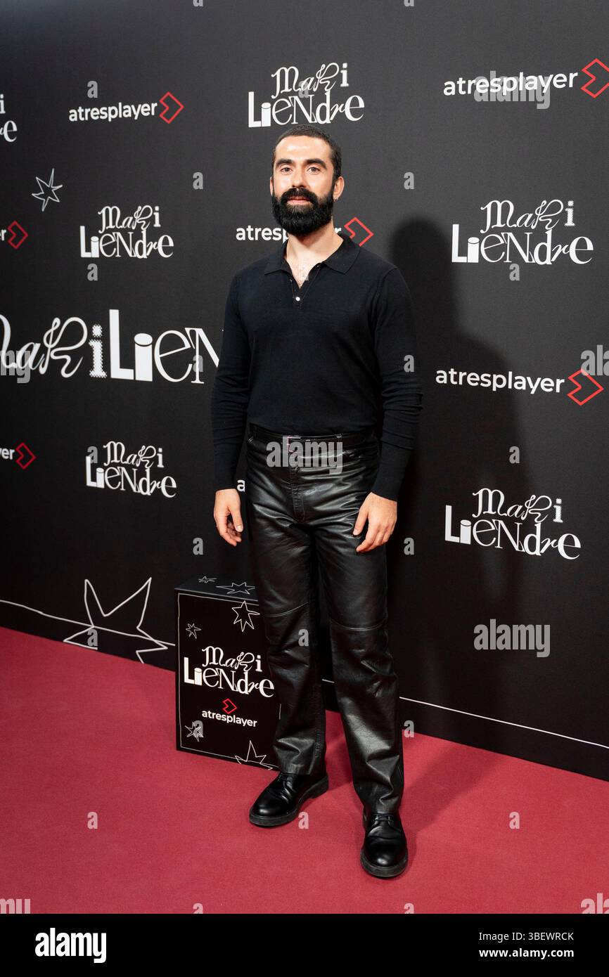 Javier Ferrero attends to 'Mariliendre' premiere at Cine Palacio de la ...