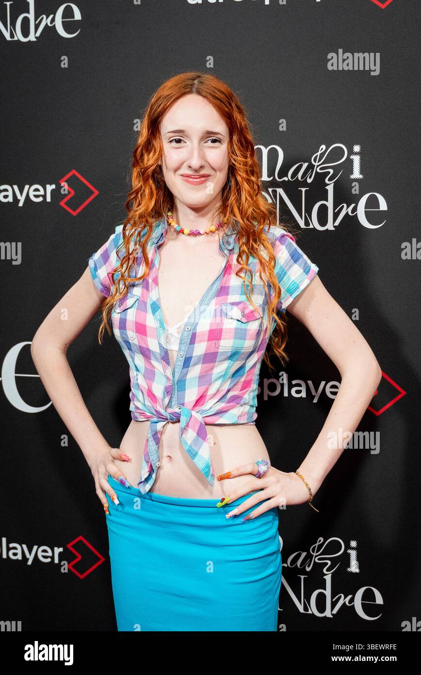 Julia Camus attends to 'Mariliendre' premiere at Cine Palacio de la ...