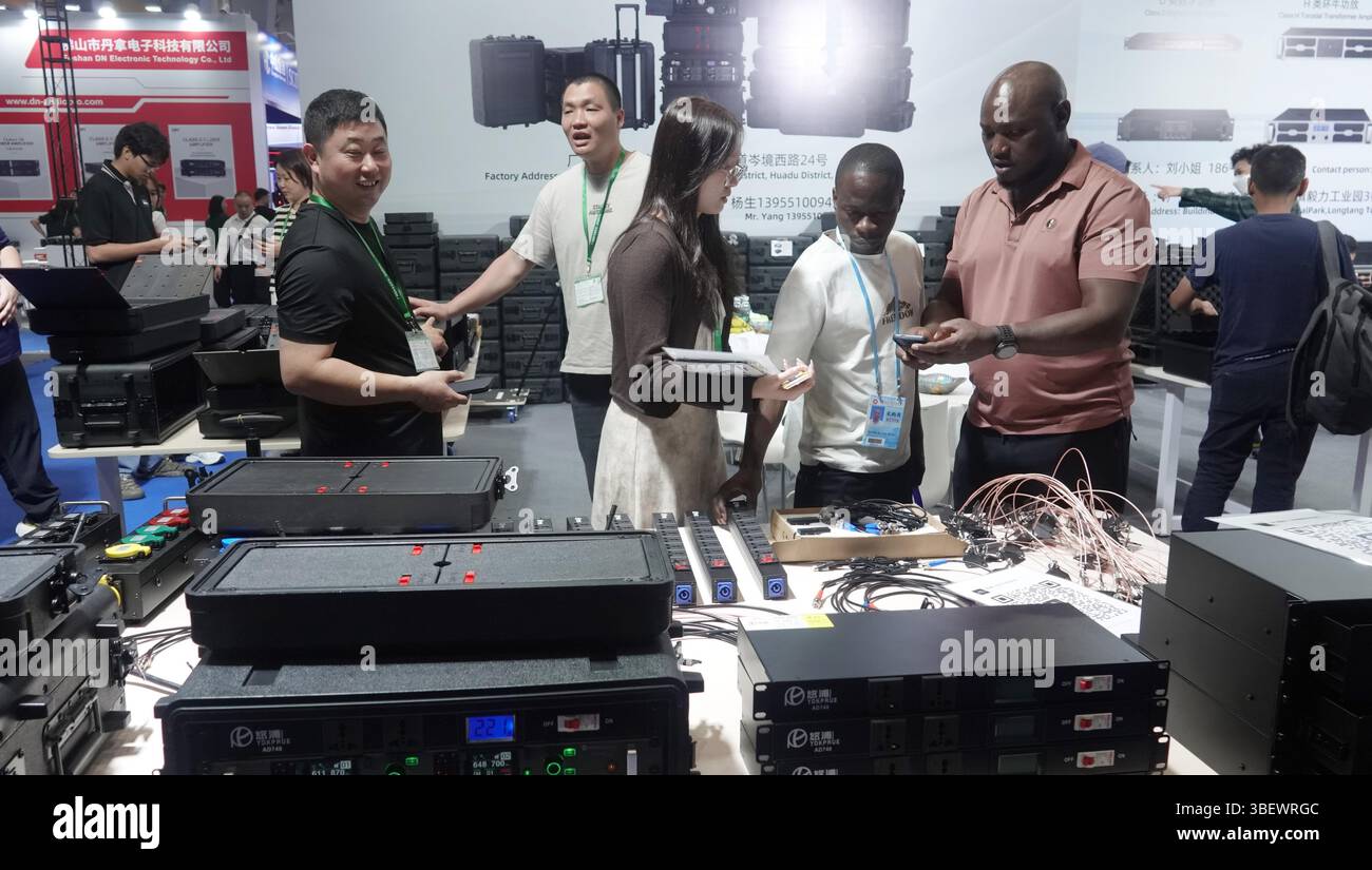 The 23rd Prolight + Sound Guangzhou Exhibiiton is held in Guangzhou ...