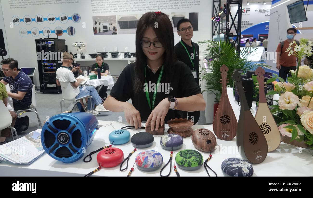 The 23rd Prolight + Sound Guangzhou Exhibiiton is held in Guangzhou ...