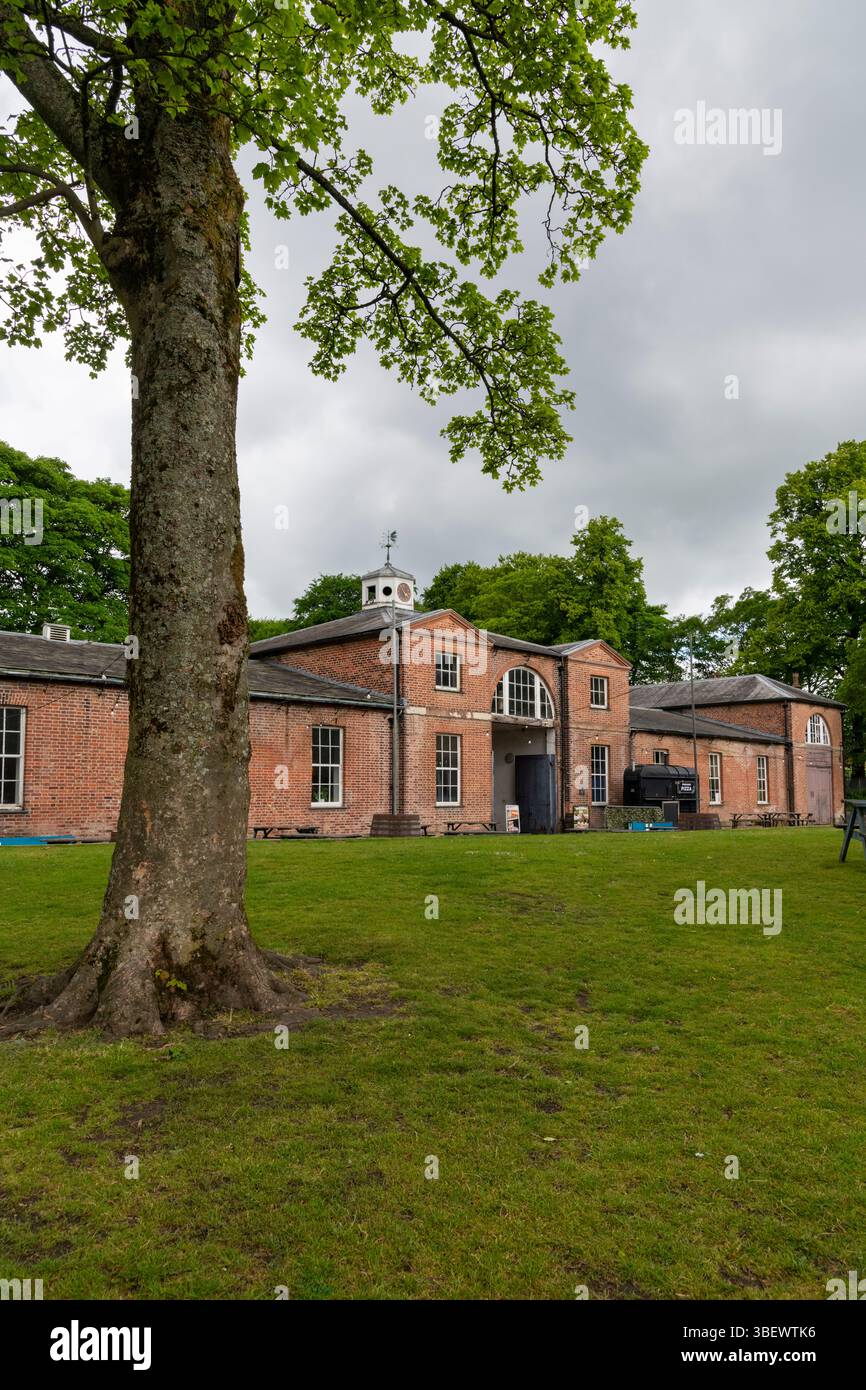 Old stable block at Heaton Park in North Manchester, England Stock ...