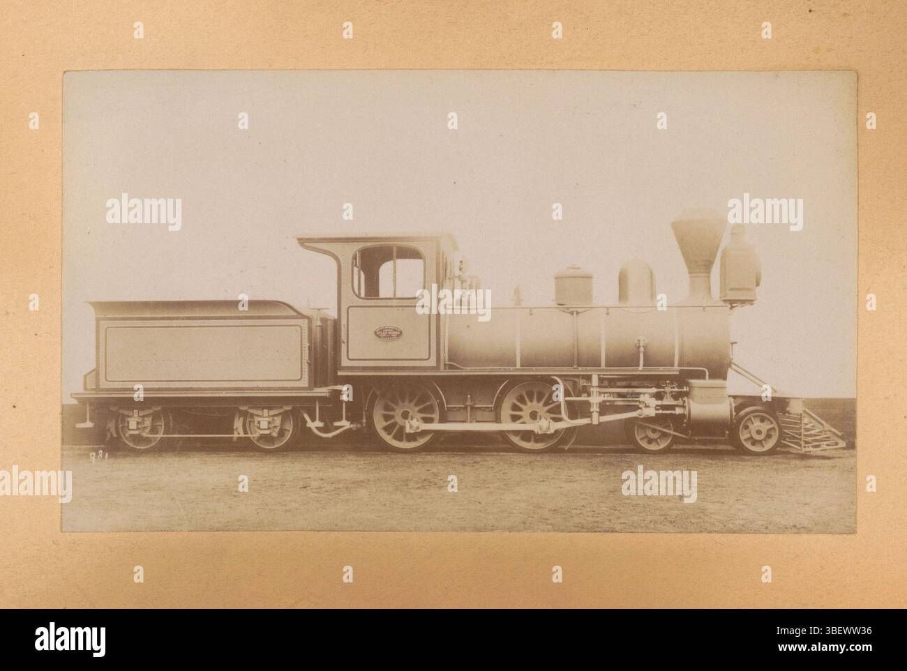 Steam locomotive for passenger transport made by Sharp, Stewart and ...