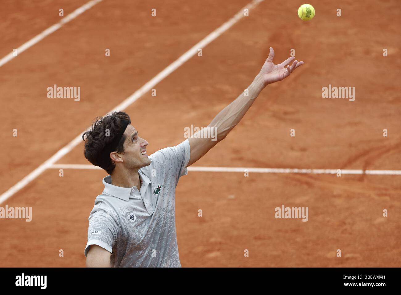Pierre-Hugues Herbert of France during day 5 of Roland-Garros 2025 ...