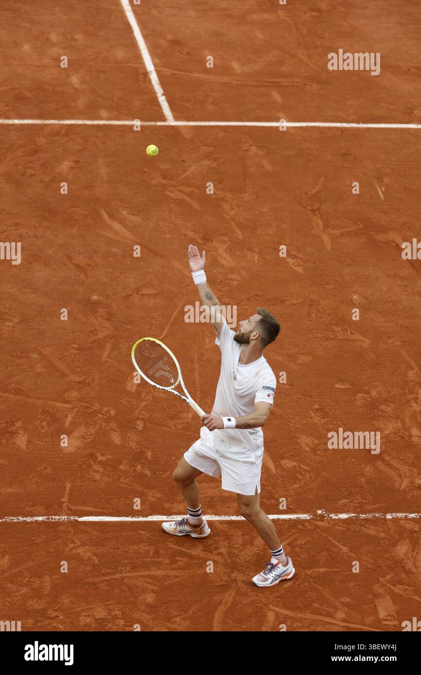 Corentin Moutet of France during day 5 of Roland-Garros 2025, French ...