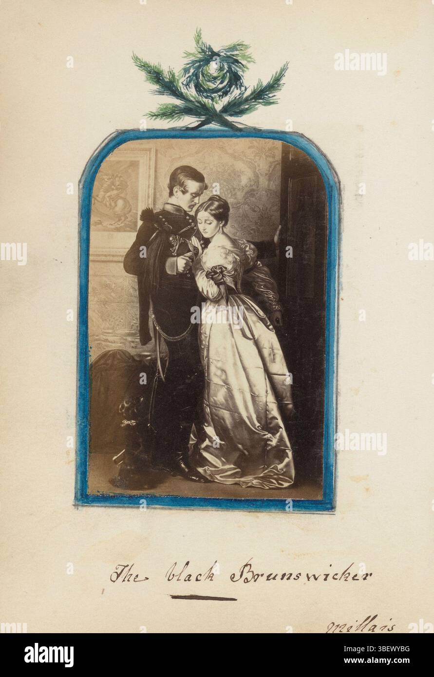 Millais, John Everett, England, The black Brunswicker, The Black ...