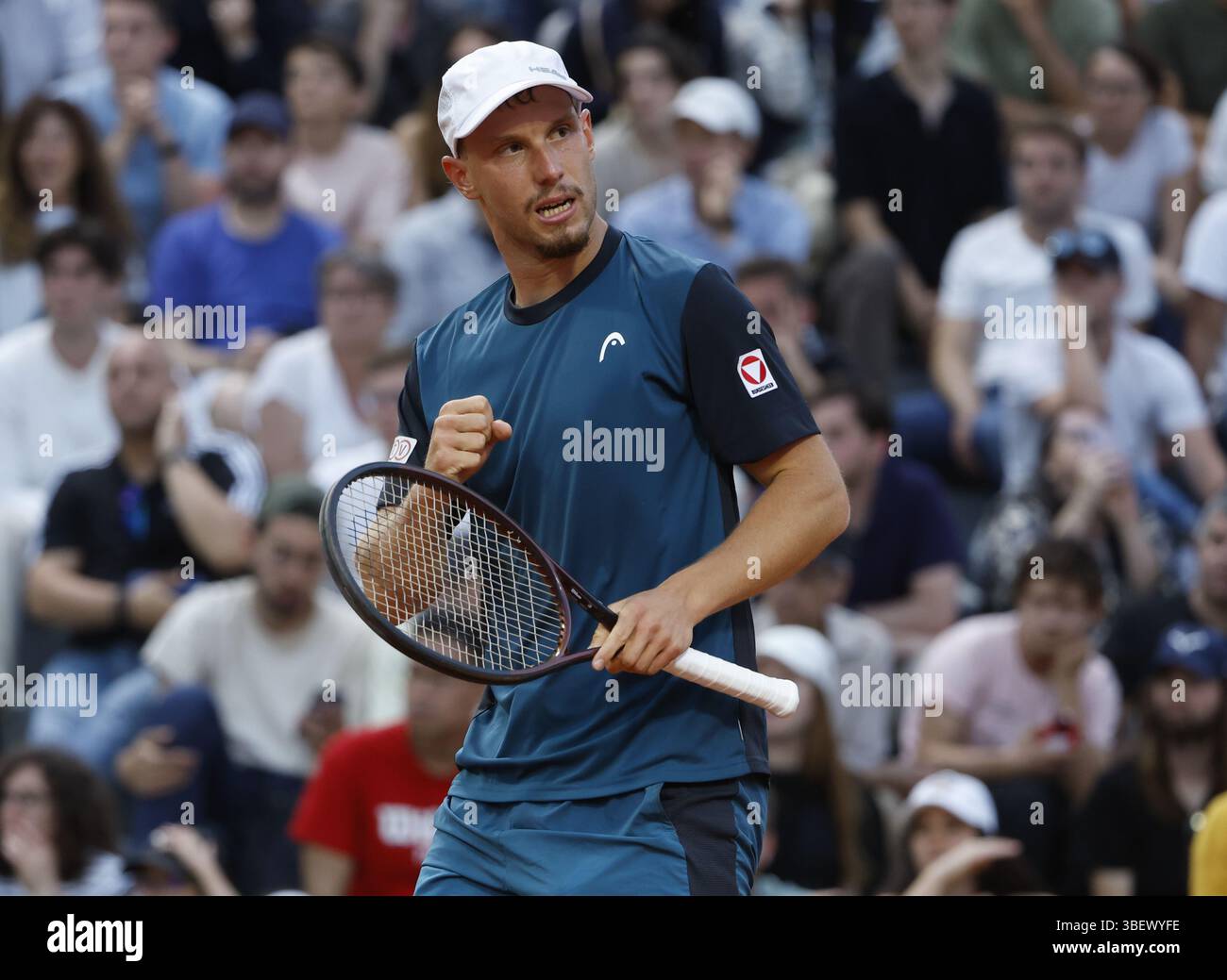 Filip Misolic of Austria during day 5 of Roland-Garros 2025, French ...