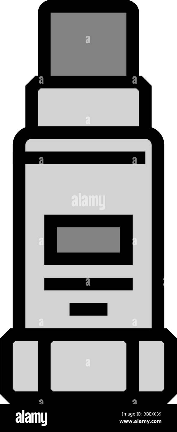 vibration sensor module color icon vector illustration Stock Vector ...